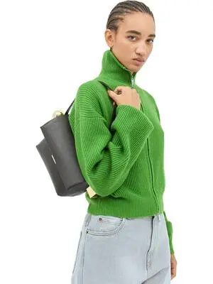 Jacquemus Le Rond Carré Handbag Black