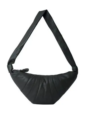 LEMAIRE Medium Croissant Crossbody Bag Brown