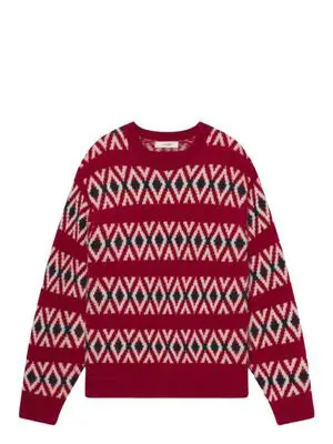 FRAME Crew-neck Knit Sweater No