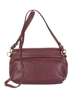 Chloé Mini Marcie Flap Shoulder Bag Red