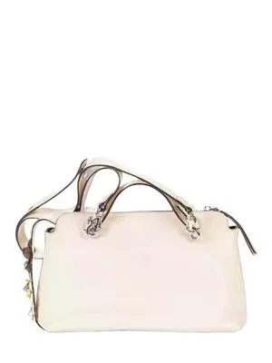 Fendi Flowerland By The Way Shoulder Bag Neutrals