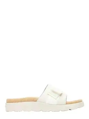 Merrell Fleur Slide Touch-strap Sandals White