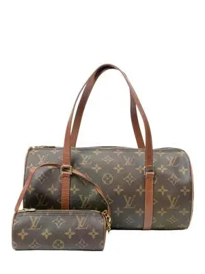 LOUIS VUITTON 2000s 30 Papillon Monogram Tote Bag - Mocha