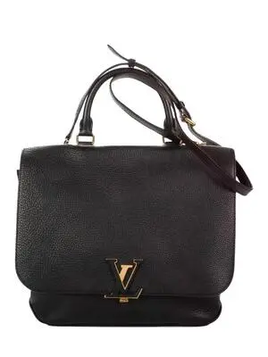 LOUIS VUITTON Capucines Cross Body Bag - Black