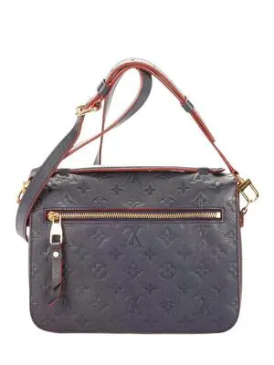 LOUIS VUITTON Pochette Metis Shoulder Bag Grey
