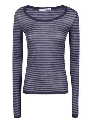 Paloma Wool Sweater Striped "garul" Gray