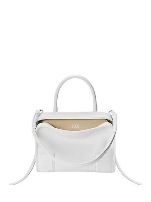 Loewe Amazona 180 Small Leather Handbag White