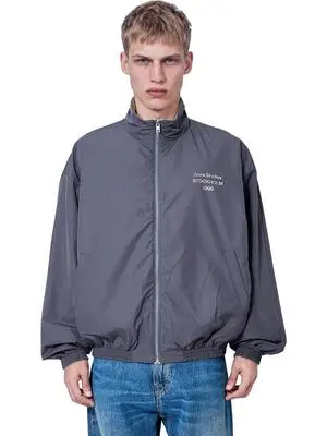 Acne Studios Reversible Zip-Up Jacket Grey