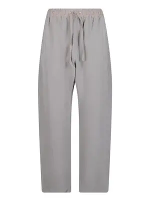 Studio Nicholson Drawstring Trousers Gray