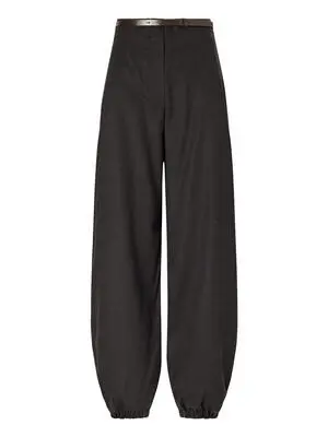 MAX MARA Pergola Wool-blend Tapered Pants