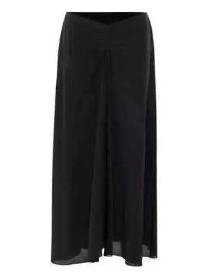Isabel Marant Étoile Laren Ruched Skirt - Black