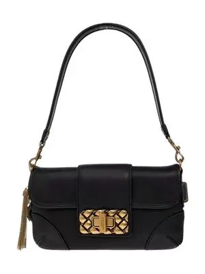 Kurt Geiger Marylebone Leather Shoulder Bag Black