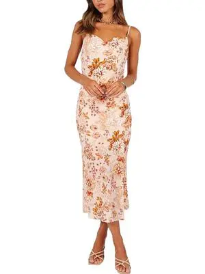 PETAL AND PUP Yelena Dress Red