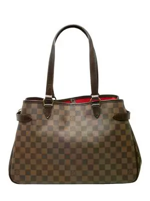 LOUIS VUITTON 2009 Damier Ebene Batignolles Horizontal Tote Bag - Brown
