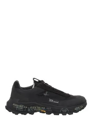 Premiata Devin 433 Panelled Sneakers - Black