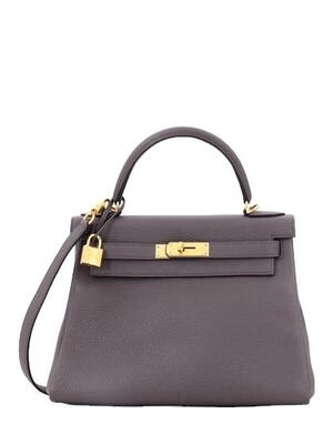 Hermès Kelly Handbag Togo With Gold Hardware 28 At Nordstrom Grey