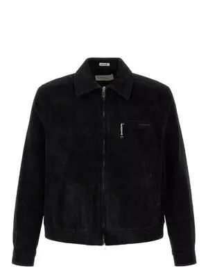 SECOND / LAYER Loco Dice Corduroy Jacket - Black
