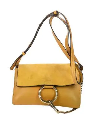Chloé Small Faye Shoulder Bag - Yellow