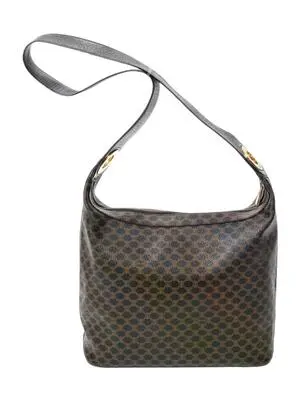 Celine Macadam Shoulder Bag Brown
