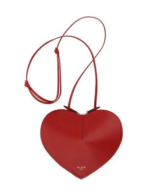 Alaïa Coeur Shoulder Bag Red