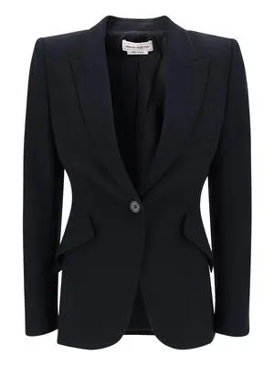 Alexander McQueen Blazer Jacket Black