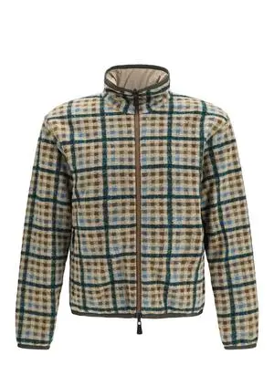 Moncler Reversible Teddy-effect Zip Sweatshirt Multicolour