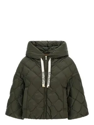 Max Mara Max Mara The Cube Women 'Sisoft' Down Jacket Green