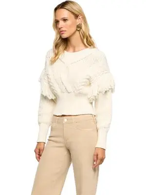 L'AGENCE Ottavia Pullover - Ivory