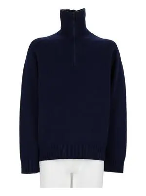 PARAJUMPERS Mini Sports Jacket In Virgin Wool Blend - Blue
