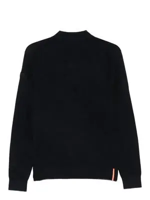 RRD Polo-collar Long-sleeve Sweater