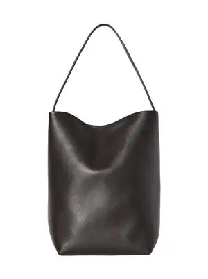 THE ROW Medium N/S Park Tote Bag Walnut Shadow