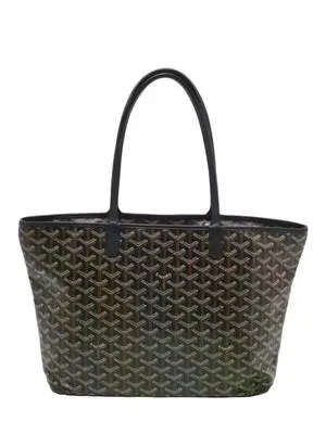 Goyard 2023 Pm Artois Goyardine Tote Bag Black