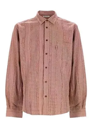 YOU MUST CREATE Curtis Check-print Textured Shirt