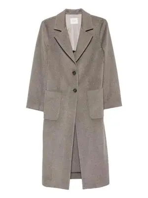 BARBA NAPOLI Louise Single-breasted Patch-pocket Coat