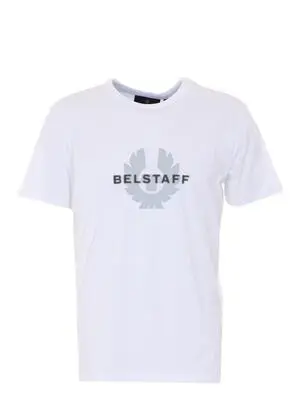 Belstaff Belstaff Men Surface Logo T-Shirt White
