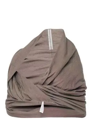 Rick Owens Twist Donut Cape Brown