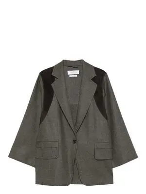 Max Mara Max Mara Grey Jackets - Blazers Women Gray