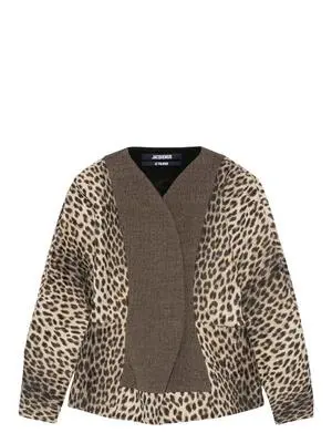 JACQUEMUS Jacquemus Brown Jackets - Fitted Jackets Women