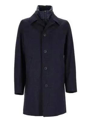 HERNO Herno Men's Trench Coat With Contemporary Tailoring