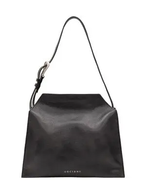 Orciani Orciani Trinity S Lagoon Shoulder Bag Nero