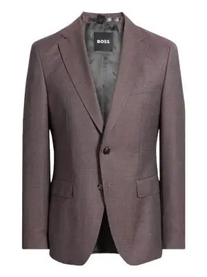 BOSS Hutson Wool Sport Coat Red