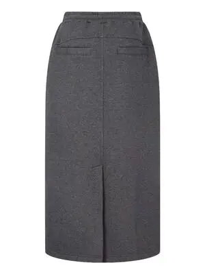 STUDIO TOMBOY Drawstring-waist Straight Midi Skirt