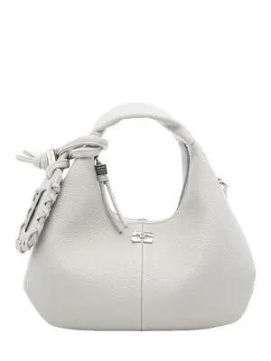 GANNI Ganni Grey Tote Bags Women Gray