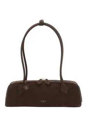 Alaïa Alaia Women Shoulder Bag With Nubuck And Brown Metal Details For Women Multicolor