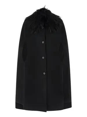 Fendi Fendi Woman Clothing Coats Multicolor