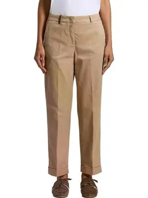 PESERICO Pressed-crease Trousers