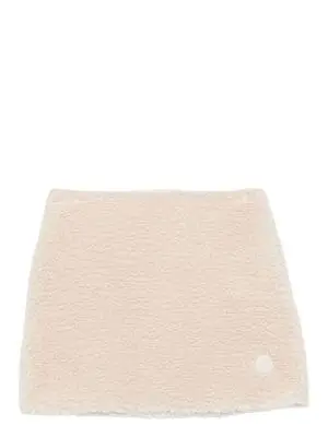 Moncler Moncler Women Minigonna Effetto Teddy Multicolor