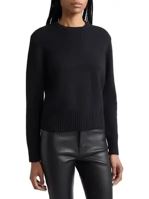 TOCCIN Jenny Wool & Cashmere Crewneck Sweater