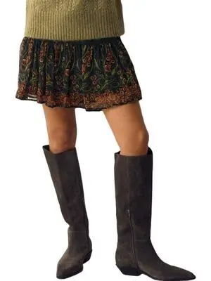 PER UNA BY M&S Printed Miniskirt