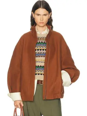 Dries Van Noten Dries Van Noten Voles Jacket In Rust Rust